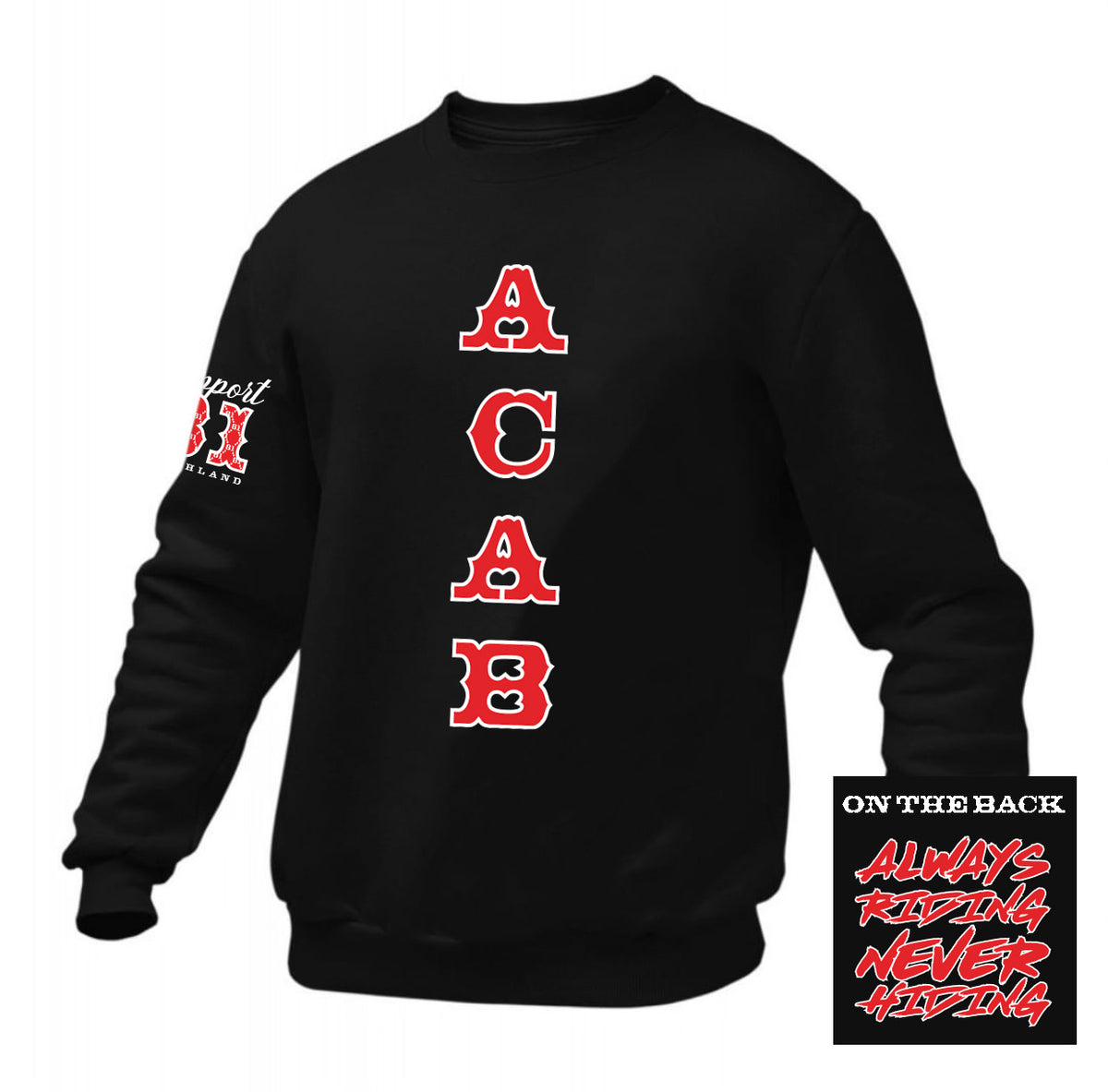 ACAB Support 81 Crewneck — Support 81 Southland